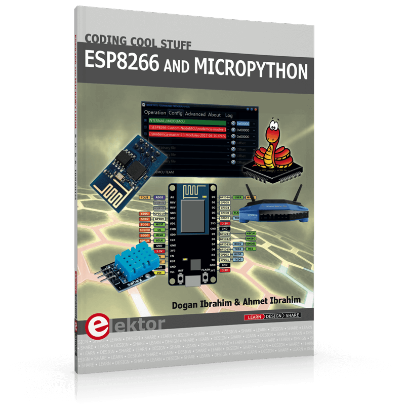 New Elektor Book: ESP8266 and Micropython | Elektor Magazine