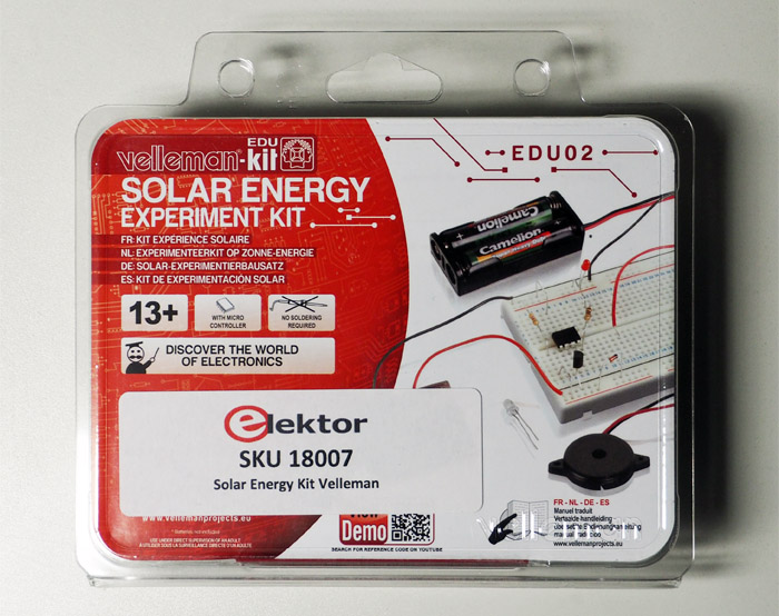 Solar Energy Experiment kit from Velleman | Elektor Magazine