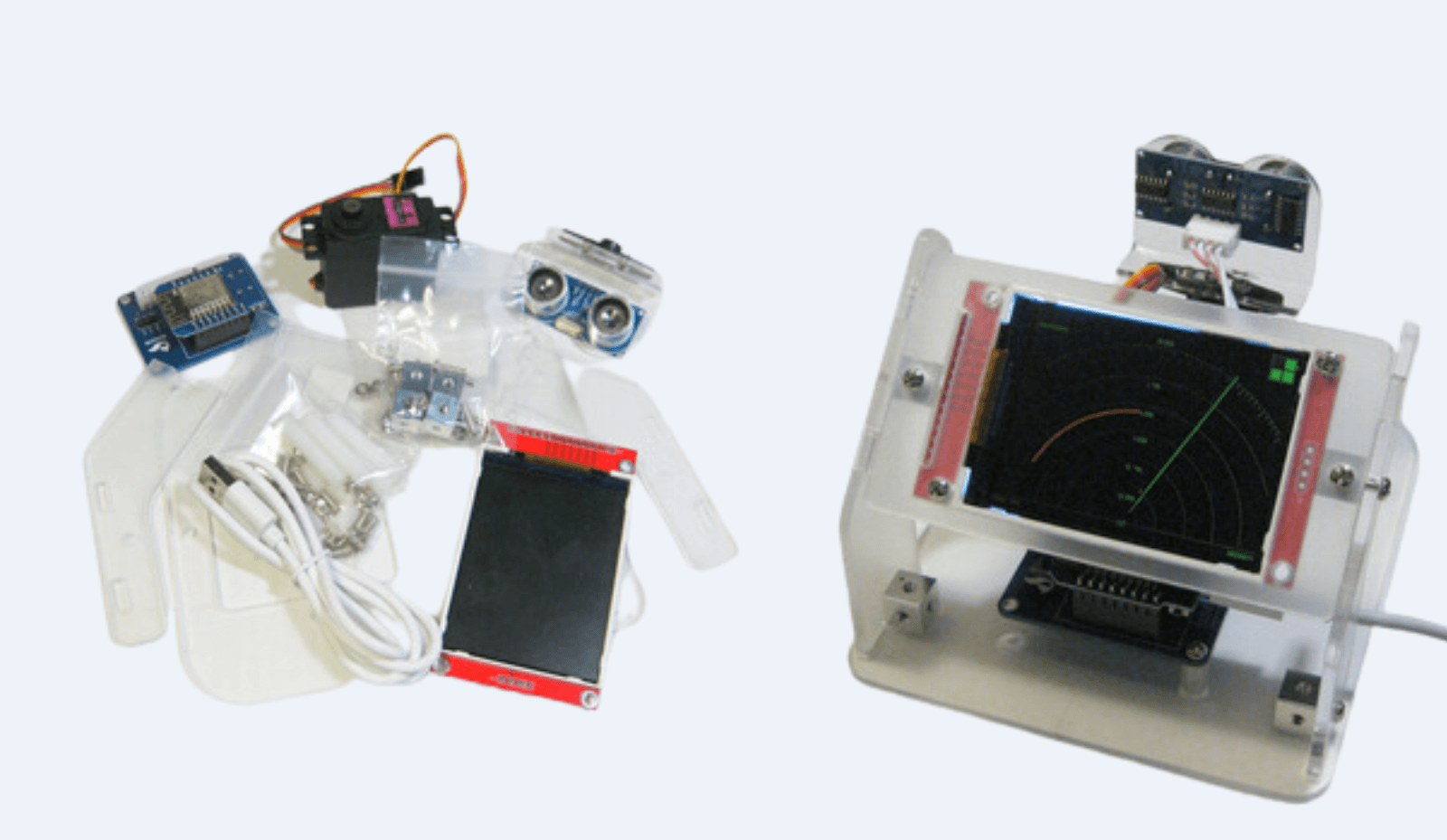 Ultrasonic Radar Simulator - a “Radar” in Your Living Room | Elektor ...