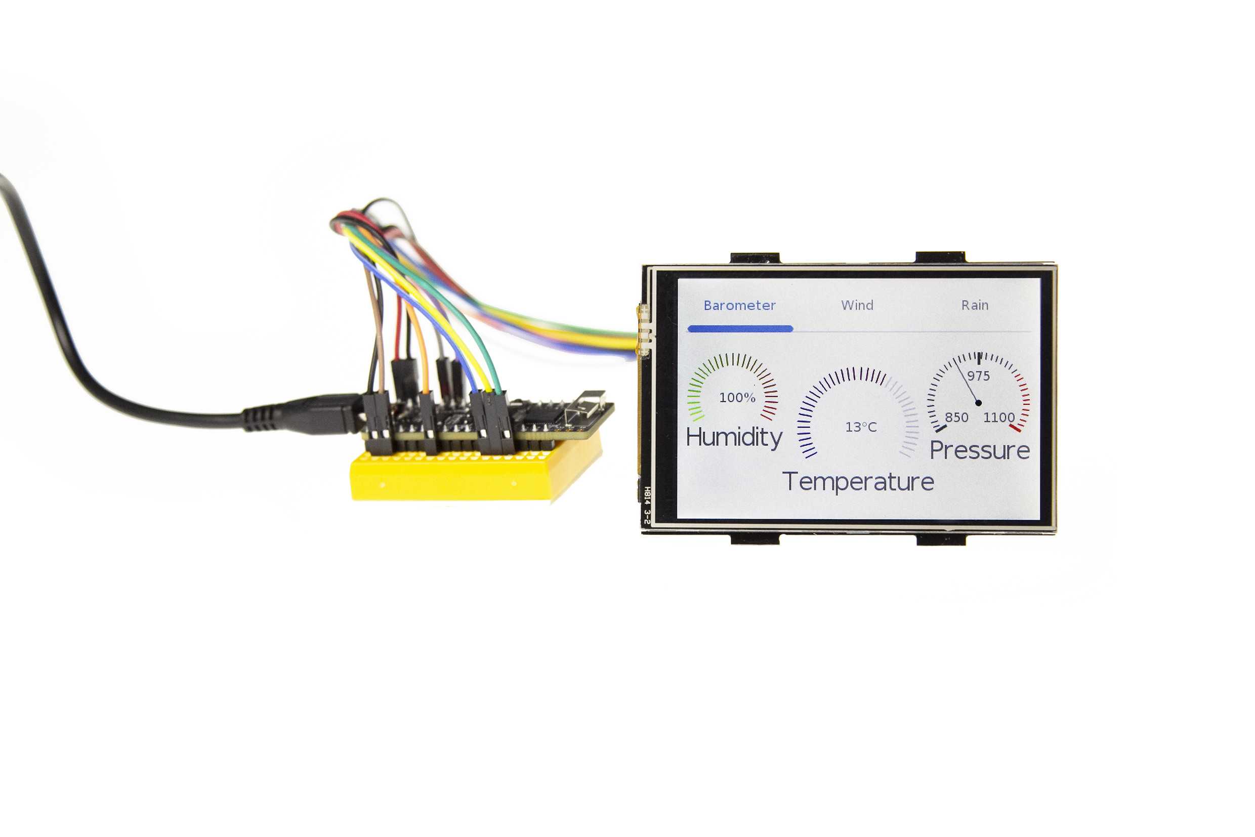 GUI with Touch — for ESP32, RPi & Co. | Elektor Magazine