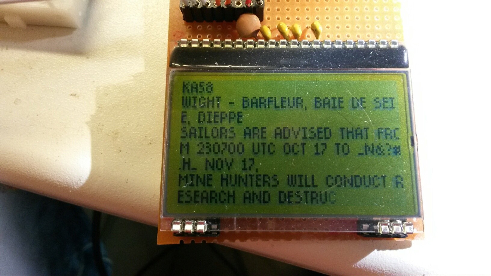 Navtex receiver - Elektor LABS | Elektor Magazine