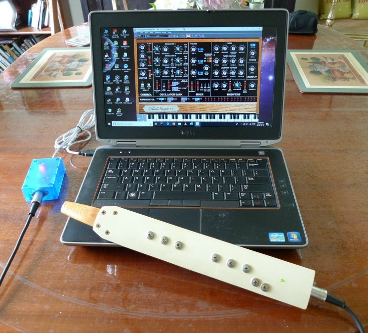 Recorder-like Electronic Musical Instrument and MIDI Controller ...