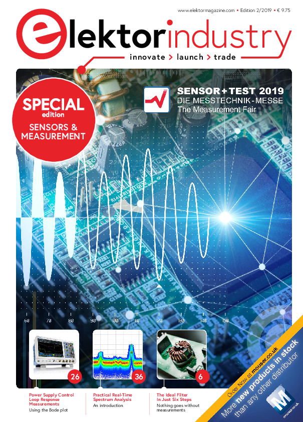 Elektor Industry Magazine, English, edition 2 / 2019 | Elektor Magazine