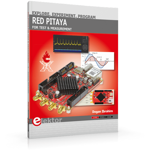 Weltweit erstes Buch zu Red Pitaya jetzt von Elektor | Elektor Magazine