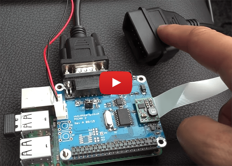 PiCAN 2: CAN-Bus-Karte für Raspberry Pi (OBD II) | Elektor Magazine