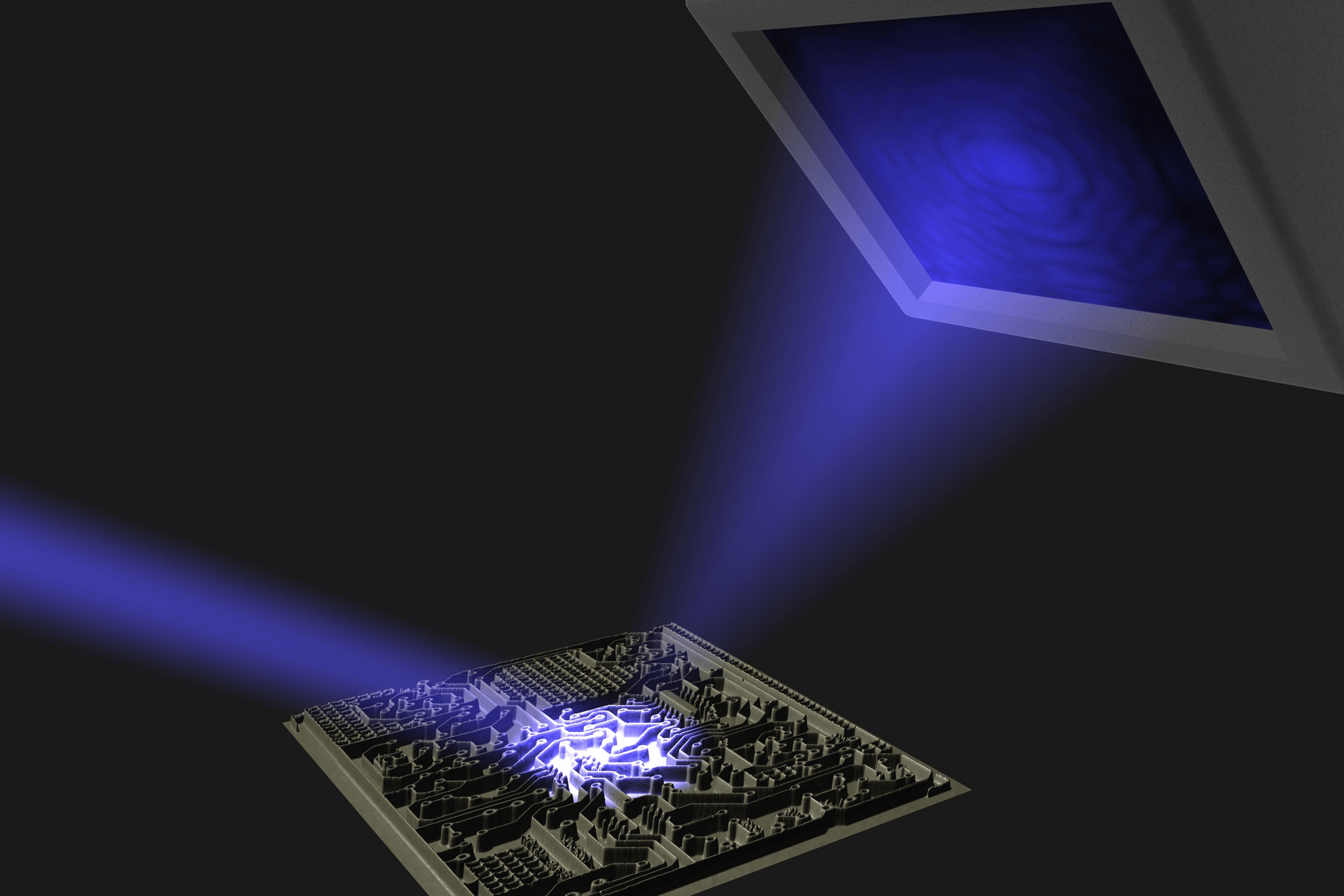 Inspecting moving surfaces with a lensless microscope | Elektor Magazine