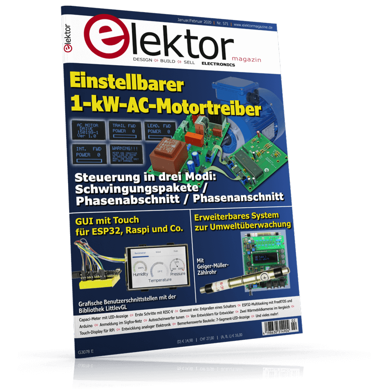 Neue Elektor-Ausgabe Januar/Februar 2020 ab sofort verfügbar | Elektor ...