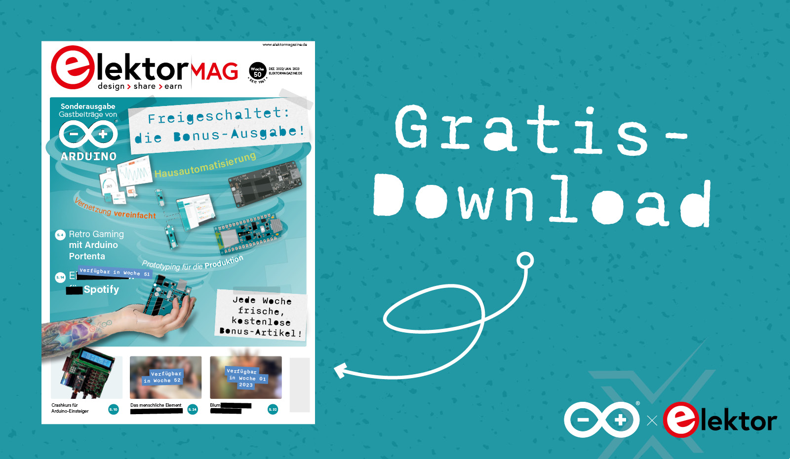 Kompletter kostenloser Download: Elektor-Bonusausgabe von Arduino ...