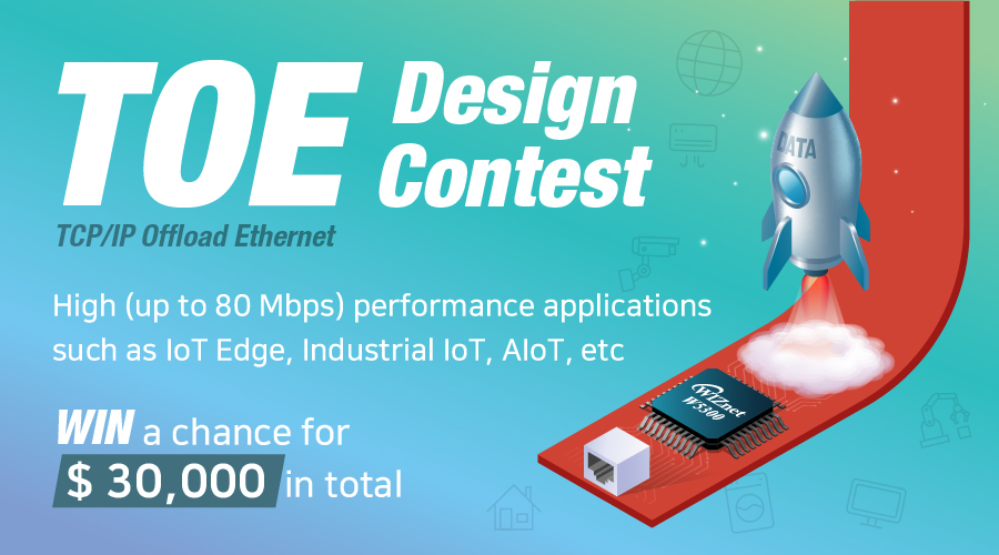 Wiznet Toe Design Contest Elektor Magazine