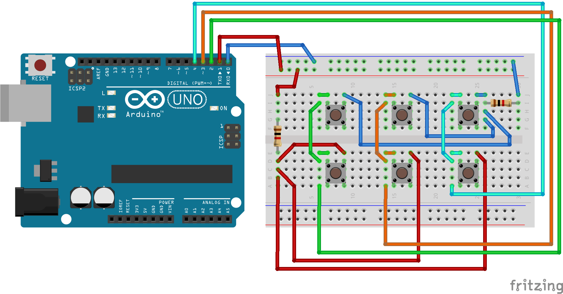 Pin-Maximierung mit Multiplexing und Charlieplexing | Elektor Magazine