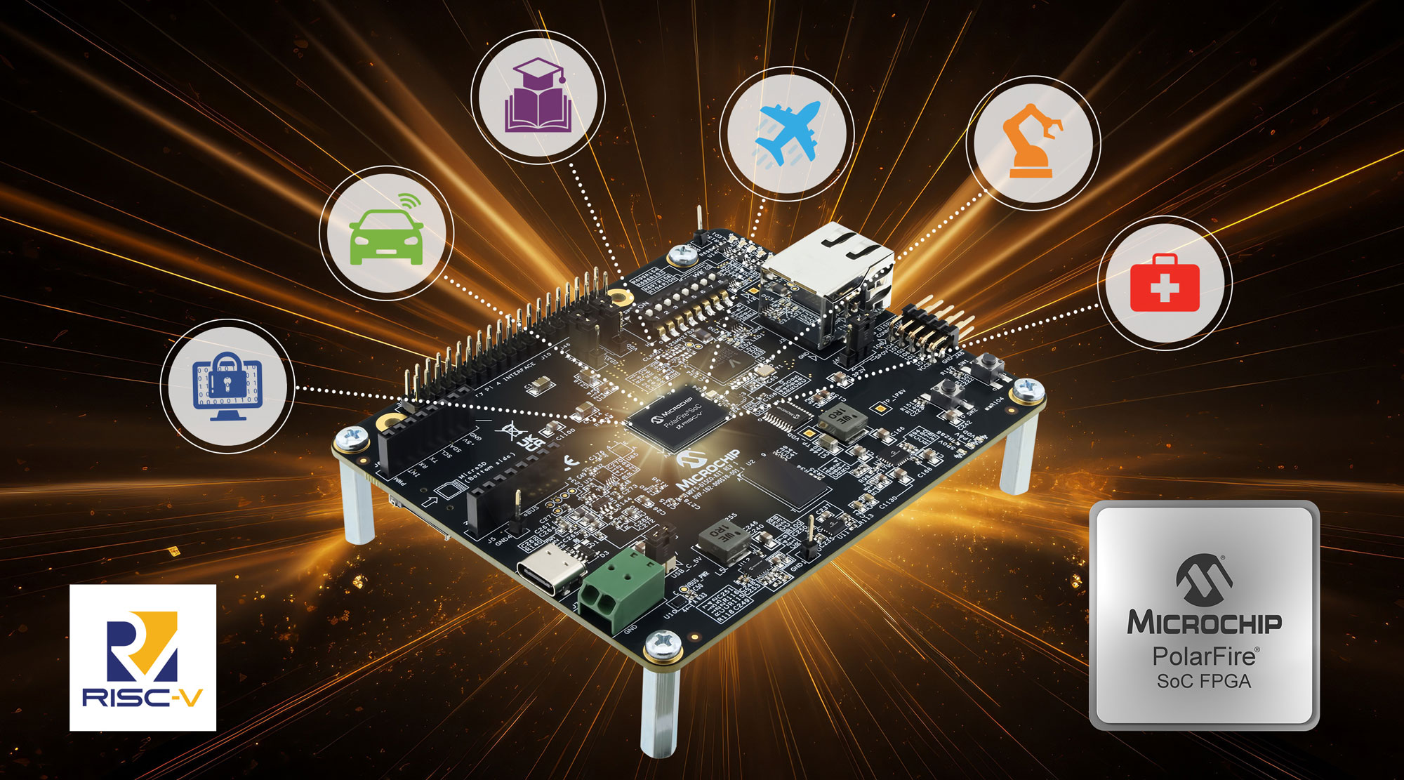 PolarFire® SoC Discovery Kit von Microchip macht RISC-V®- und FPGA-Design für noch mehr ...