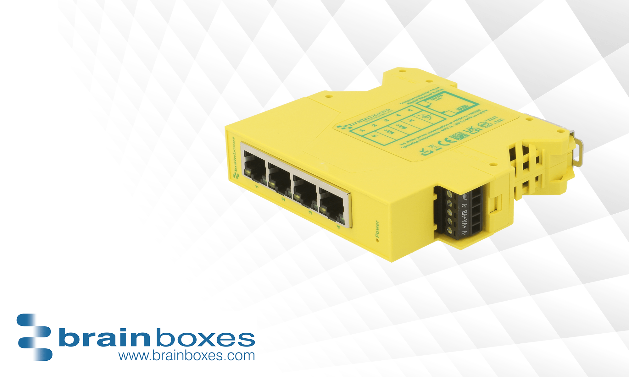 Neue Switches Gigabit Ethernet von Brainboxes | Elektor Magazine