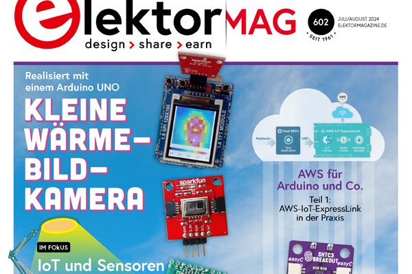The July/August 2024 Edition of ElektorMag: IoT & Sensors | Elektor Magazine