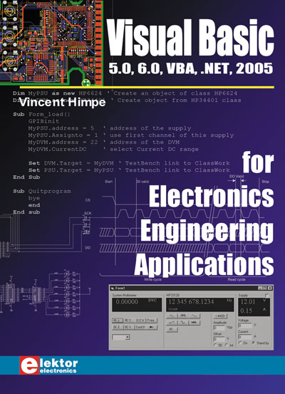 Visual Basic 5.0, 6.0, VBA, .NET, 2005 for Electronics Engineering ...