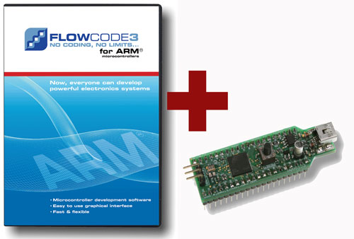 Flowcode ARM Pro avec programmateur ECIO gratuit | Elektor Magazine