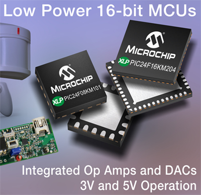 PIC24 Lite : nouvelles fonctions analogiques intégrées | Elektor Magazine
