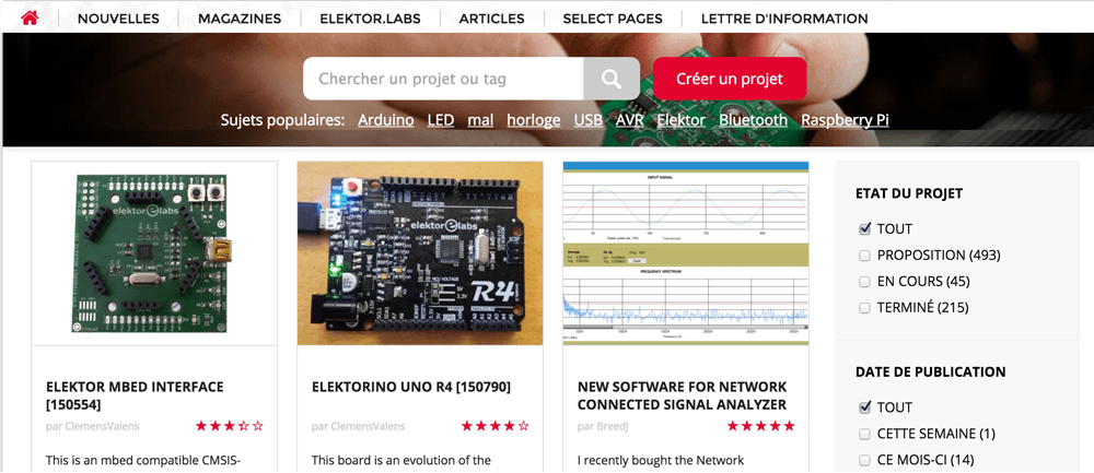 Elektor Labs : guide du visiteur | Elektor Magazine