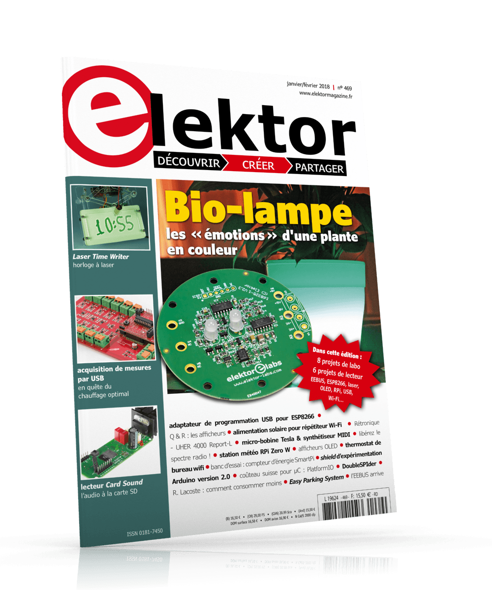 Le nouveau numéro d'Elektor (janvier-février 2018) | Elektor Magazine