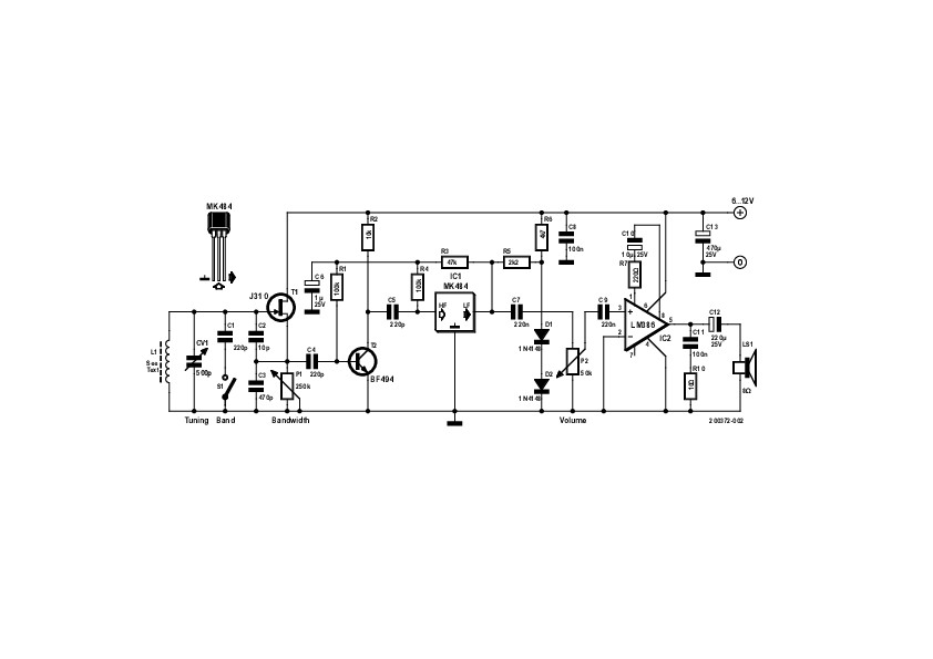 MK484, radiorétro PO/GO | Elektor Magazine