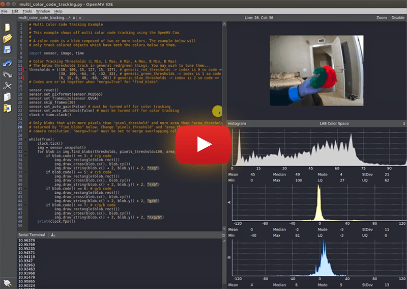 OpenMV Cam – un œil intelligent pour vos projets embarqués | Elektor ...