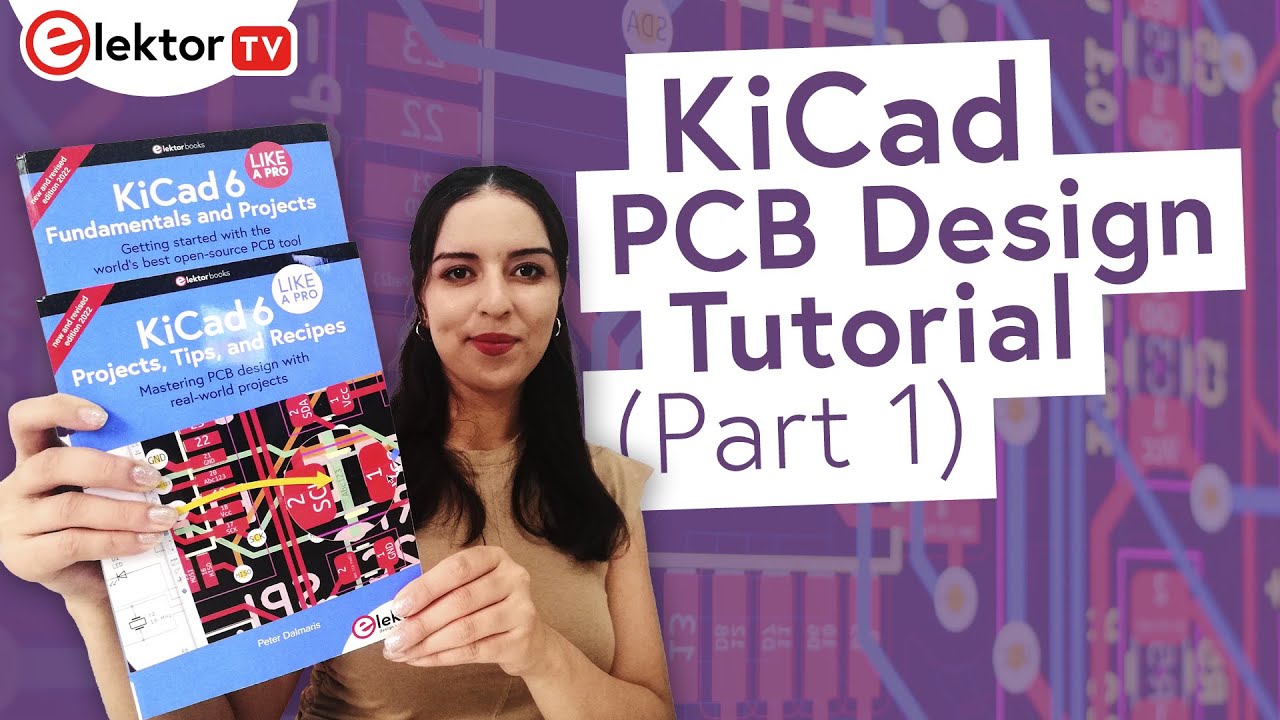 KiCad 6 pour la conception de circuits imprimés : une vidéo d’introduction à un nouveau livre ...