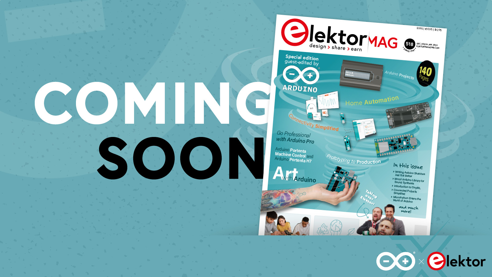 Arduino et Elektor font équipe pour une nouvelle édition du magazine ...
