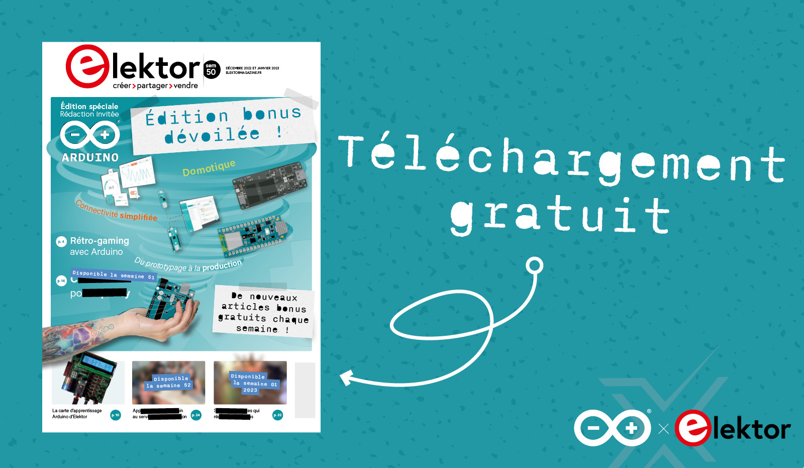 Deuxième téléchargement gratuit : édition bonus du Magazine Elektor ...