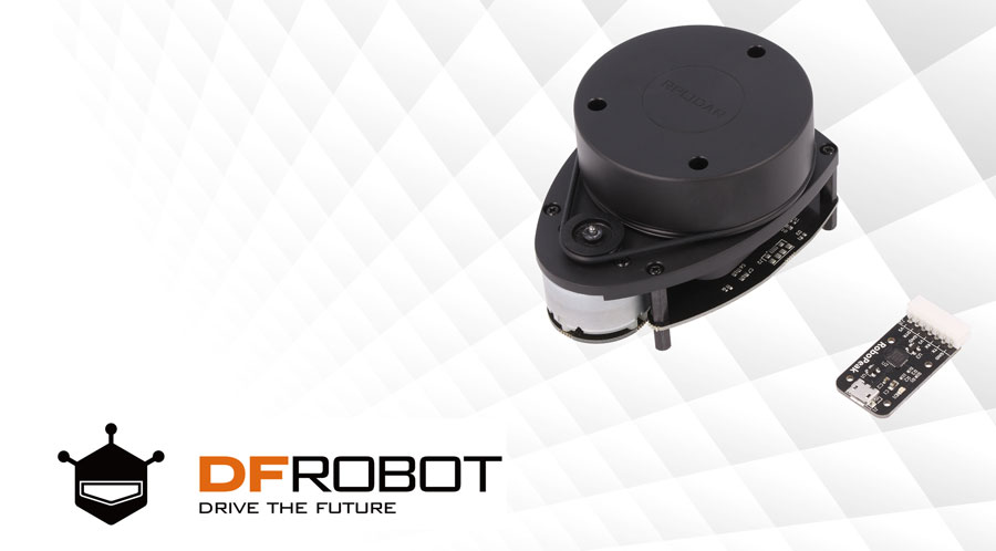 Scanner laser 2D à 360 degrés par DFRobot | Elektor Magazine