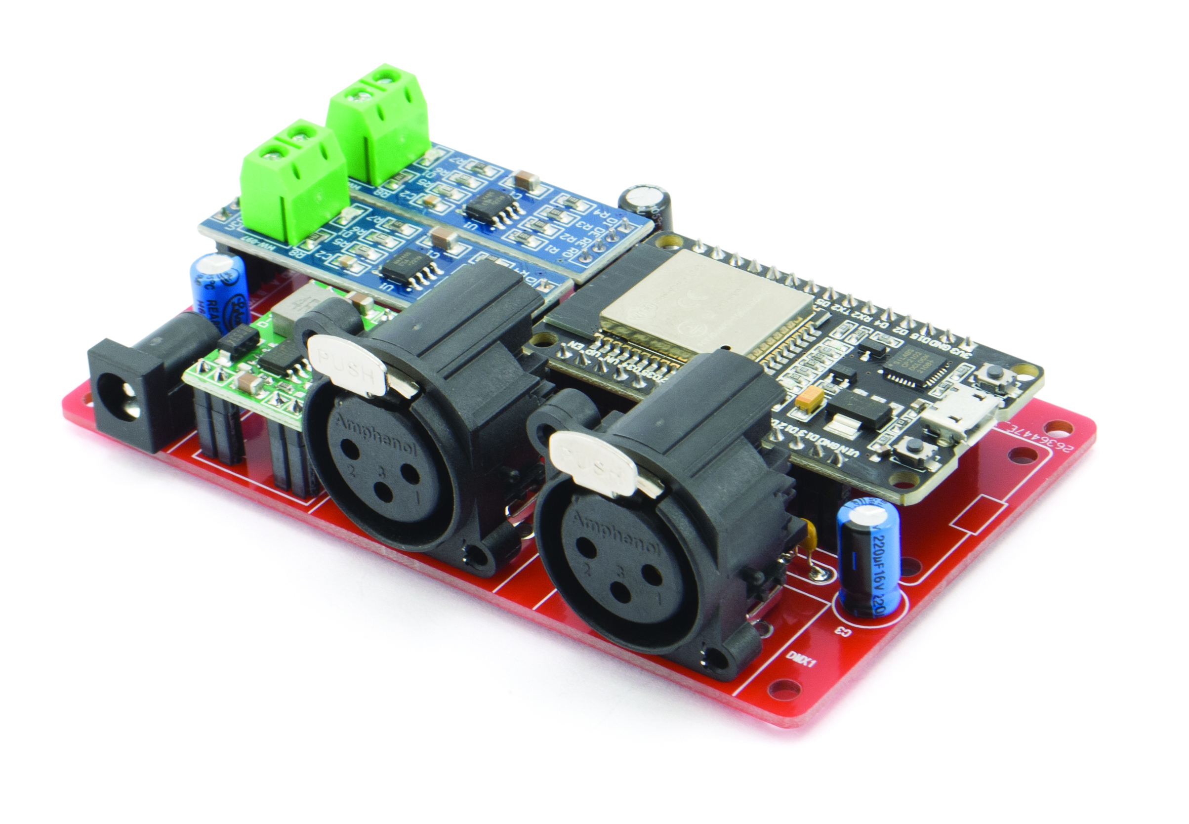 Mise à jour des dispositifs DMX : Convertisseur ArtNet vers DMX avec ESP32 | Elektor Magazine