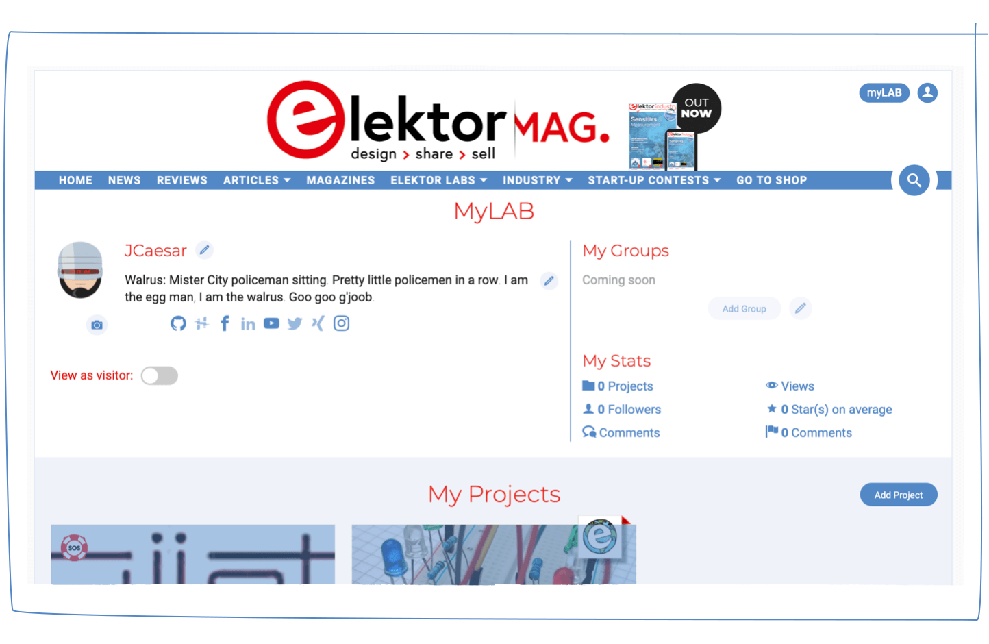 Elektor Labs User Manual: Getting Started Is Fast and Easy | Elektor ...