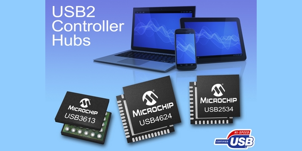Eerste programmeerbare USB2 controller hubs | Elektor Magazine