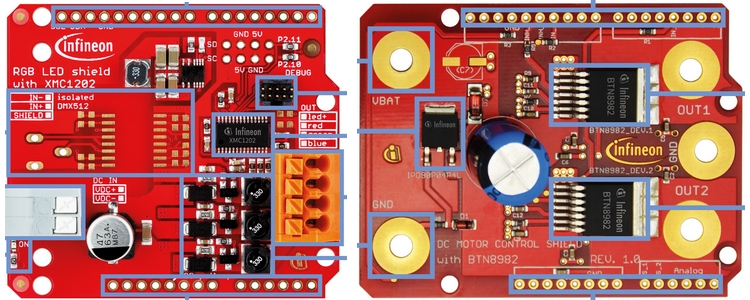 Nieuwe Arduino-shields van Infineon | Elektor Magazine