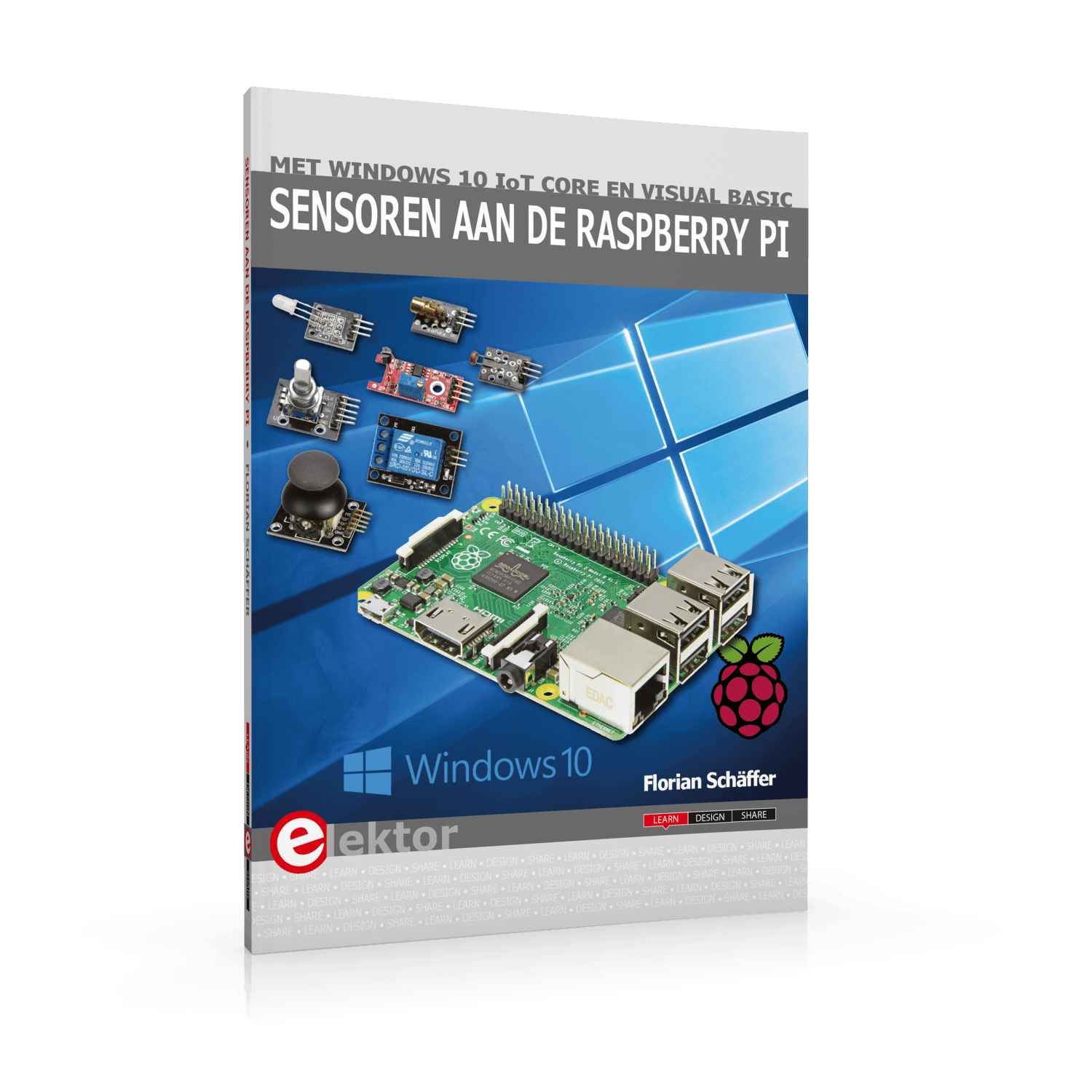 Nieuw Elektor-boek: Sensoren aan de Raspberry Pi | Elektor Magazine