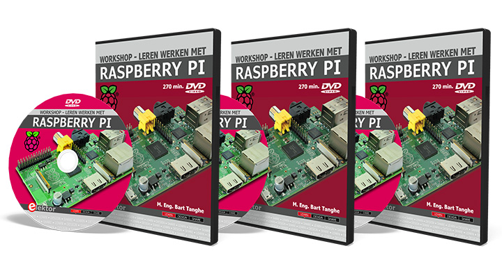 Nieuwe DVD: Leren werken met Raspberry Pi | Elektor Magazine