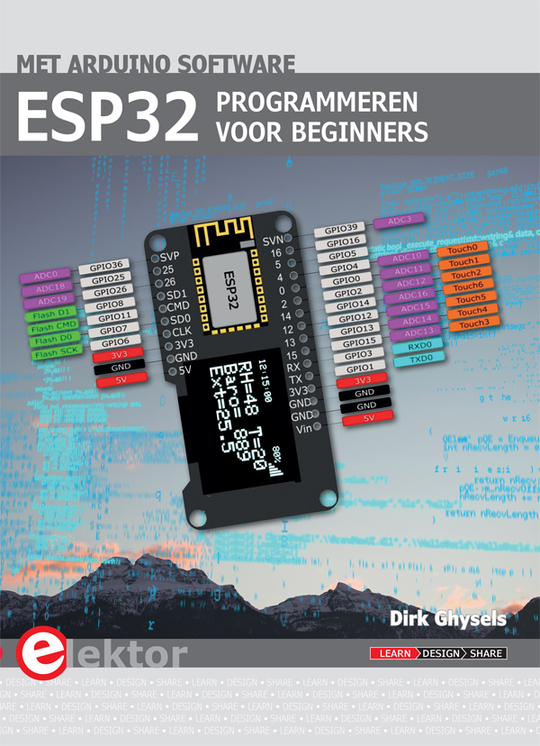 Nieuw Elektor-boek: ESP32 Programmeren voor beginners | Elektor Magazine