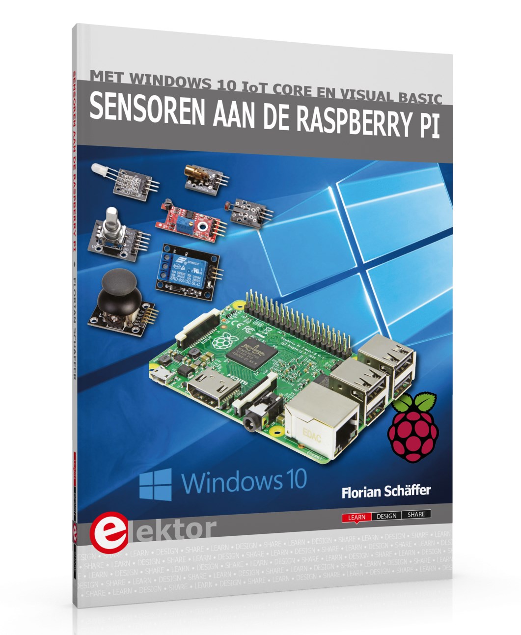 Nieuw Elektor-boek: Sensoren aan de Raspberry Pi | Elektor Magazine