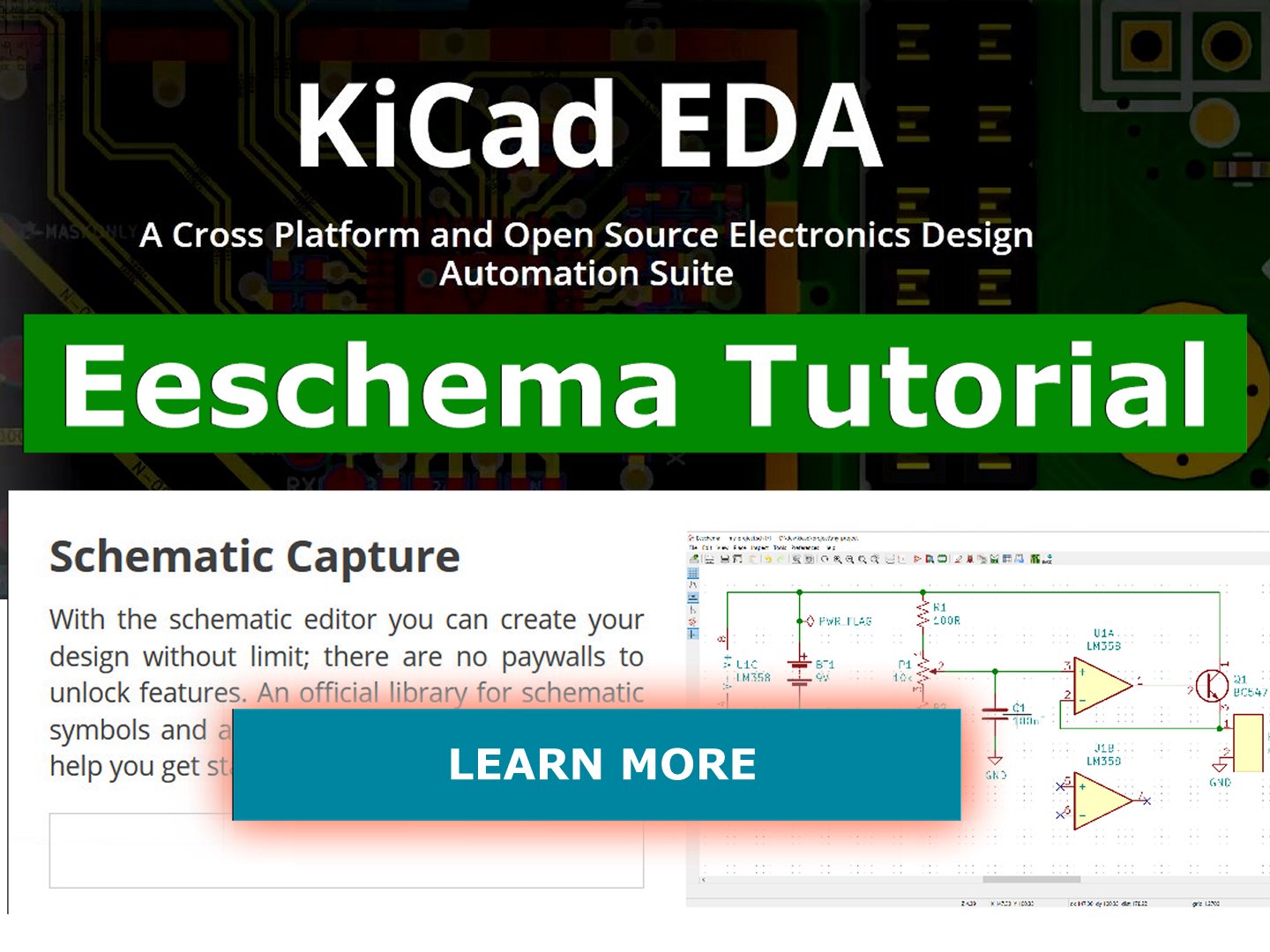 Getting Started with KiCad EDA - Eeschema Schematic Capture - NL | Elektor Magazine