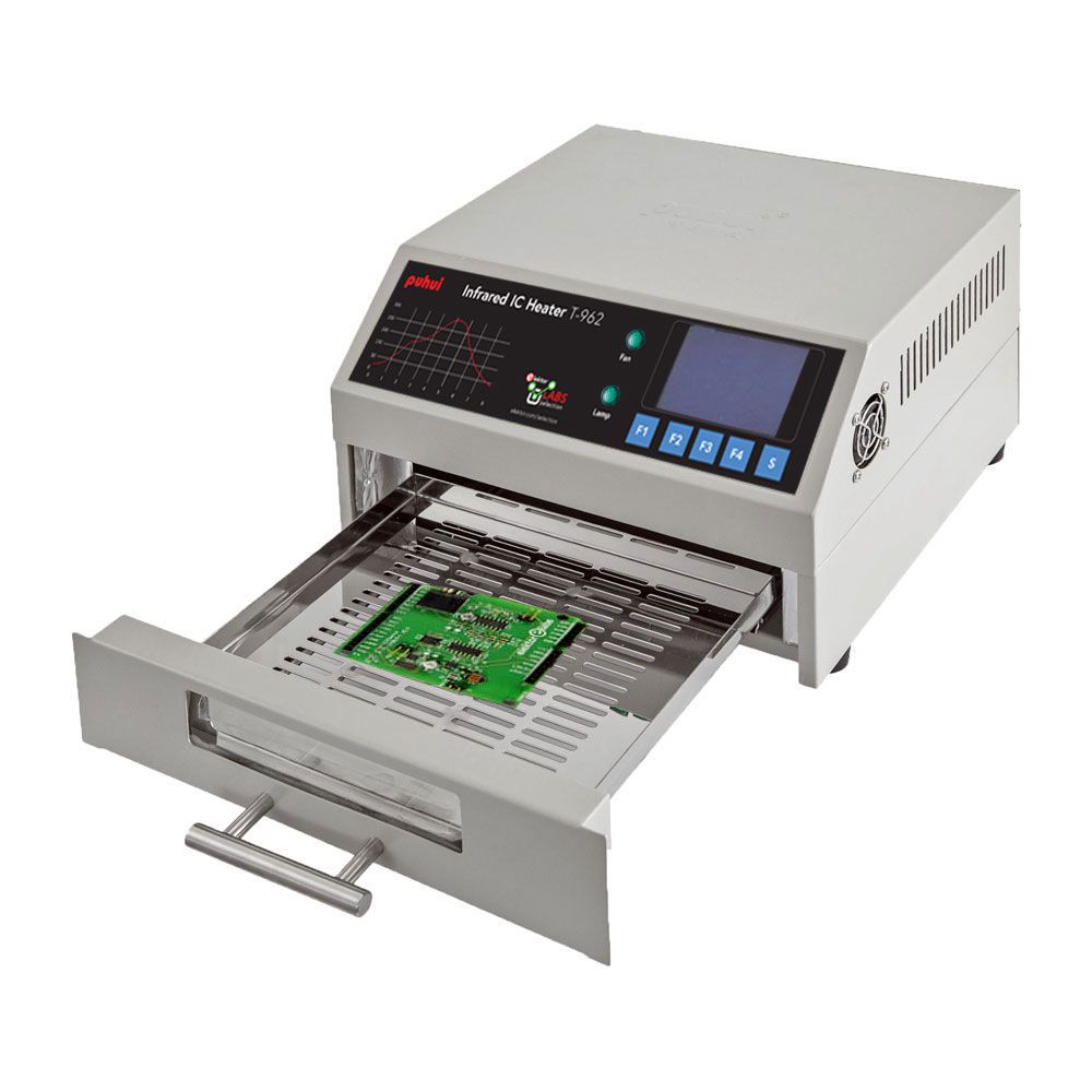 Ready to Reflow? A Look at the T-962 Infrared Reflow Oven | Elektor ...