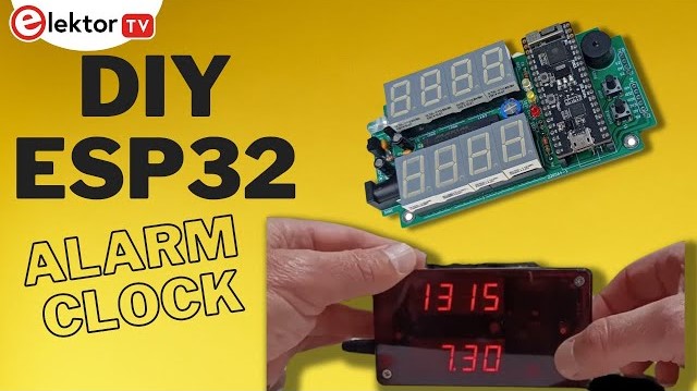 ESP32 Alarm Clock - Elektor Cloc 2.0 Assembly Guide | Elektor Magazine