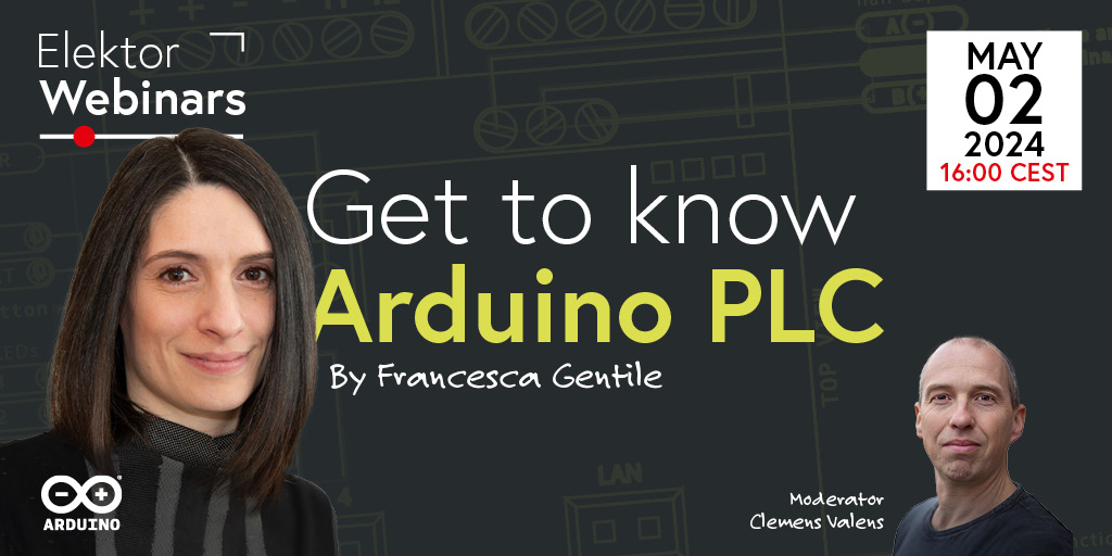 Webinar: Aan de slag met Arduino Opta PLC | Elektor Magazine
