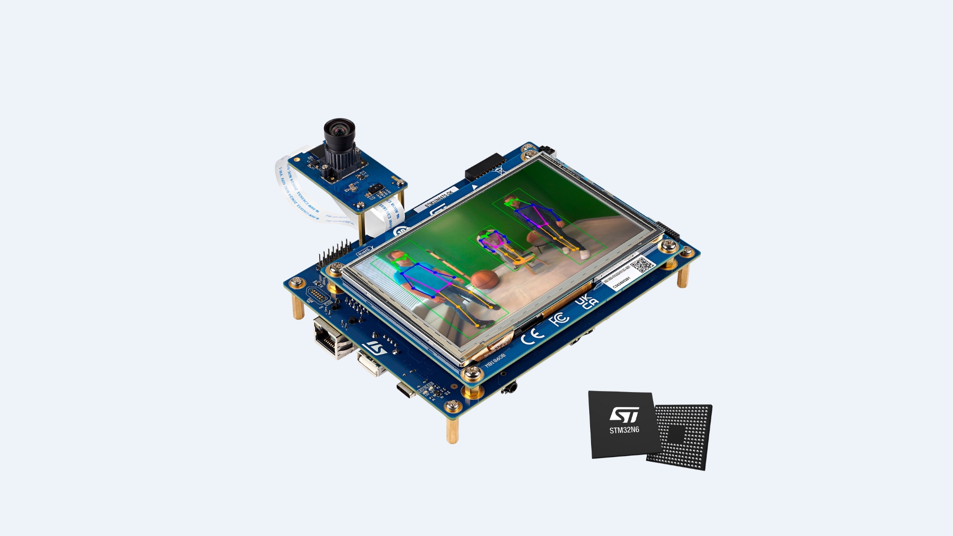 STMicroelectronics introduceert de STM32N6-serie microcontrollers voor ...