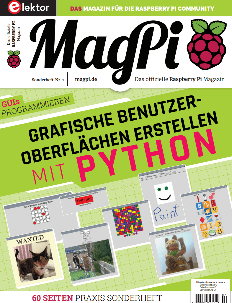GUI’s maken met Python: | Elektor Magazine