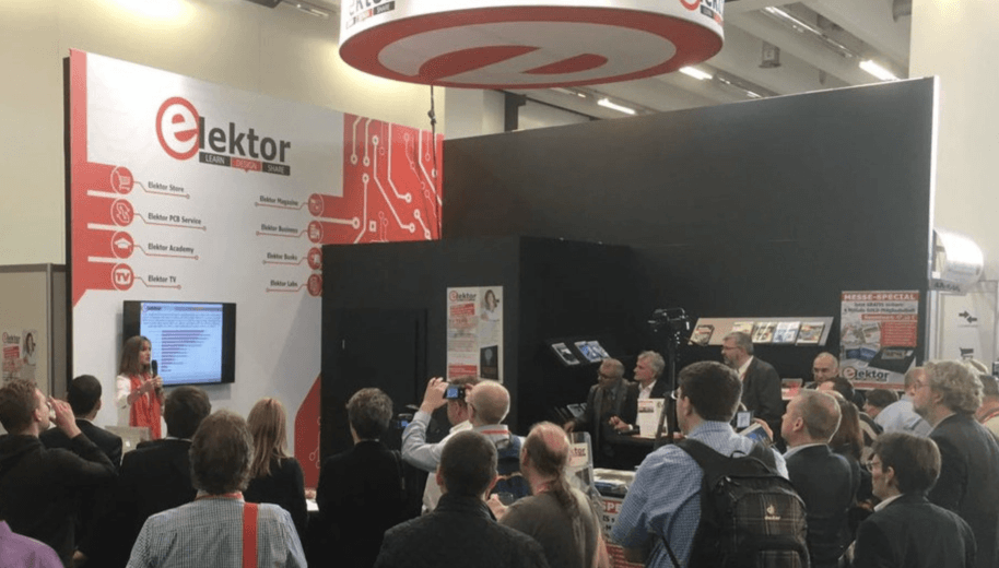 Elektor op Embedded World: Elektor met een stand aanwezig zijn ...