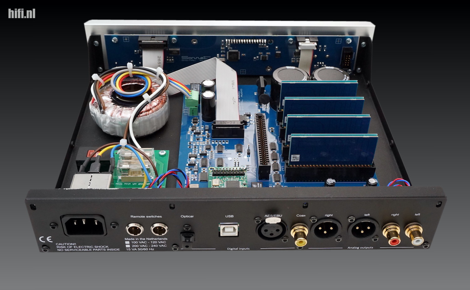 Review Sonnet Digital Audio Morpheus DAC met de R2R ladder DAC naar ...