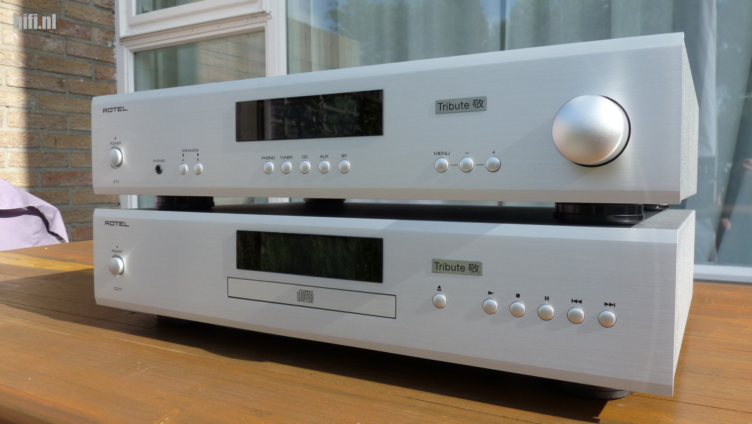 Review Rotel A11 en CD11 Tribute degelijke bouw, ingetogen vorm ...