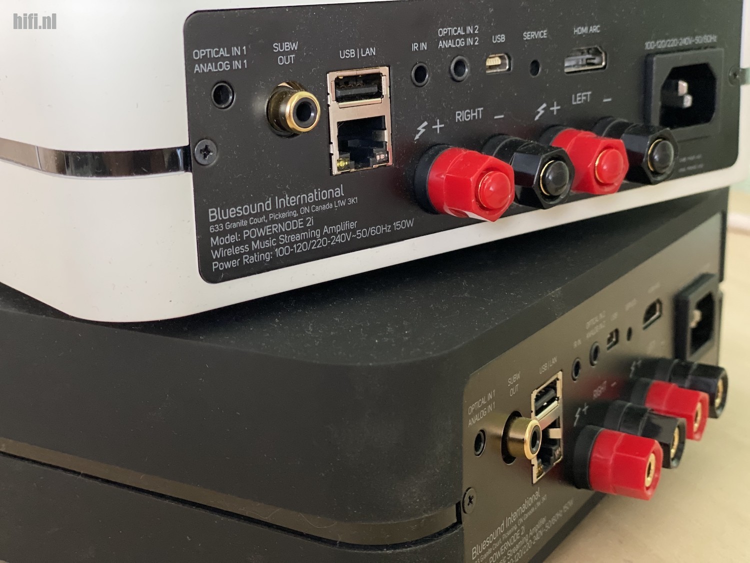 Review Bluesound PowerNode 2i in stereo en surround