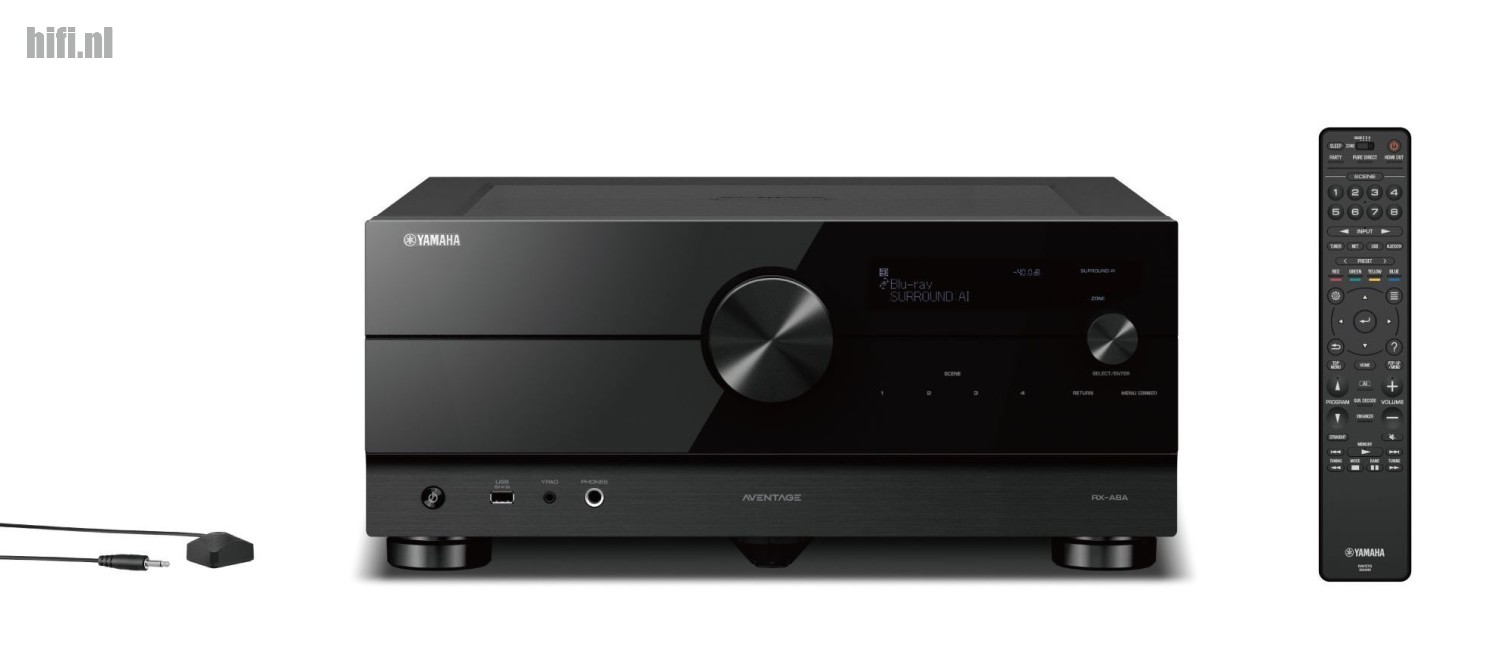 Review Yamaha RX A8A Full option AV receiver