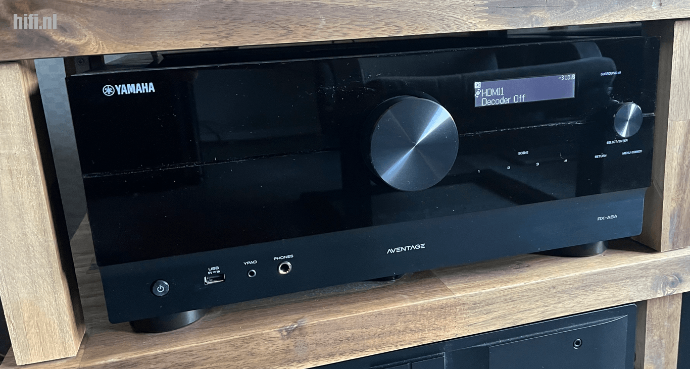 Review Yamaha RX A6A av receiver en alleskunner