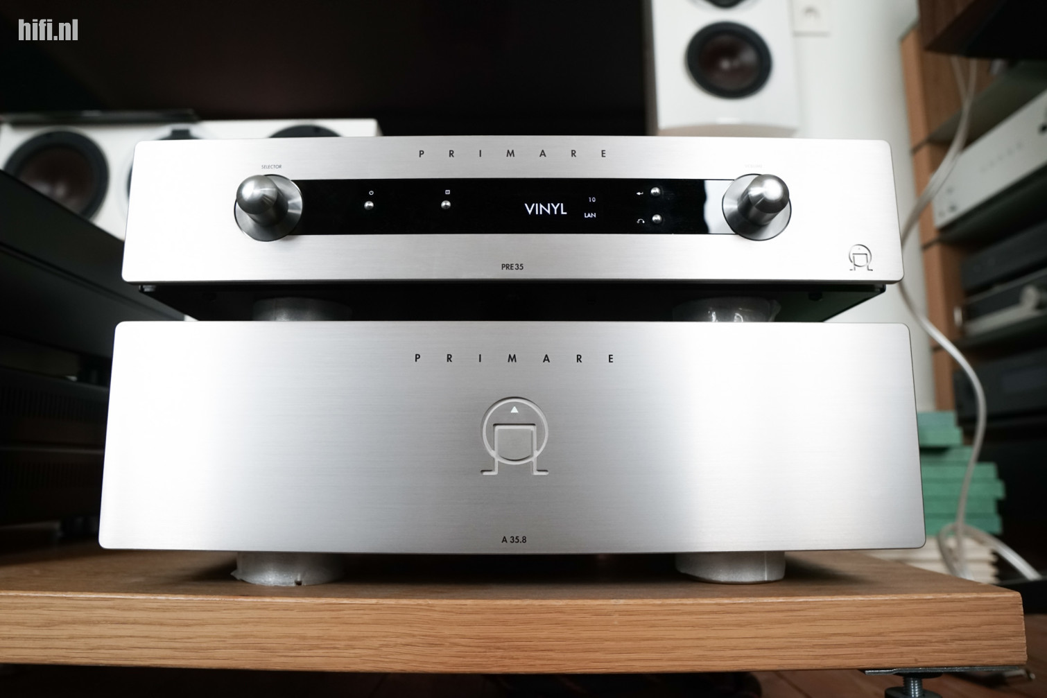 Review Primare PRE35 Prisma en A35.8 stereosuperkracht