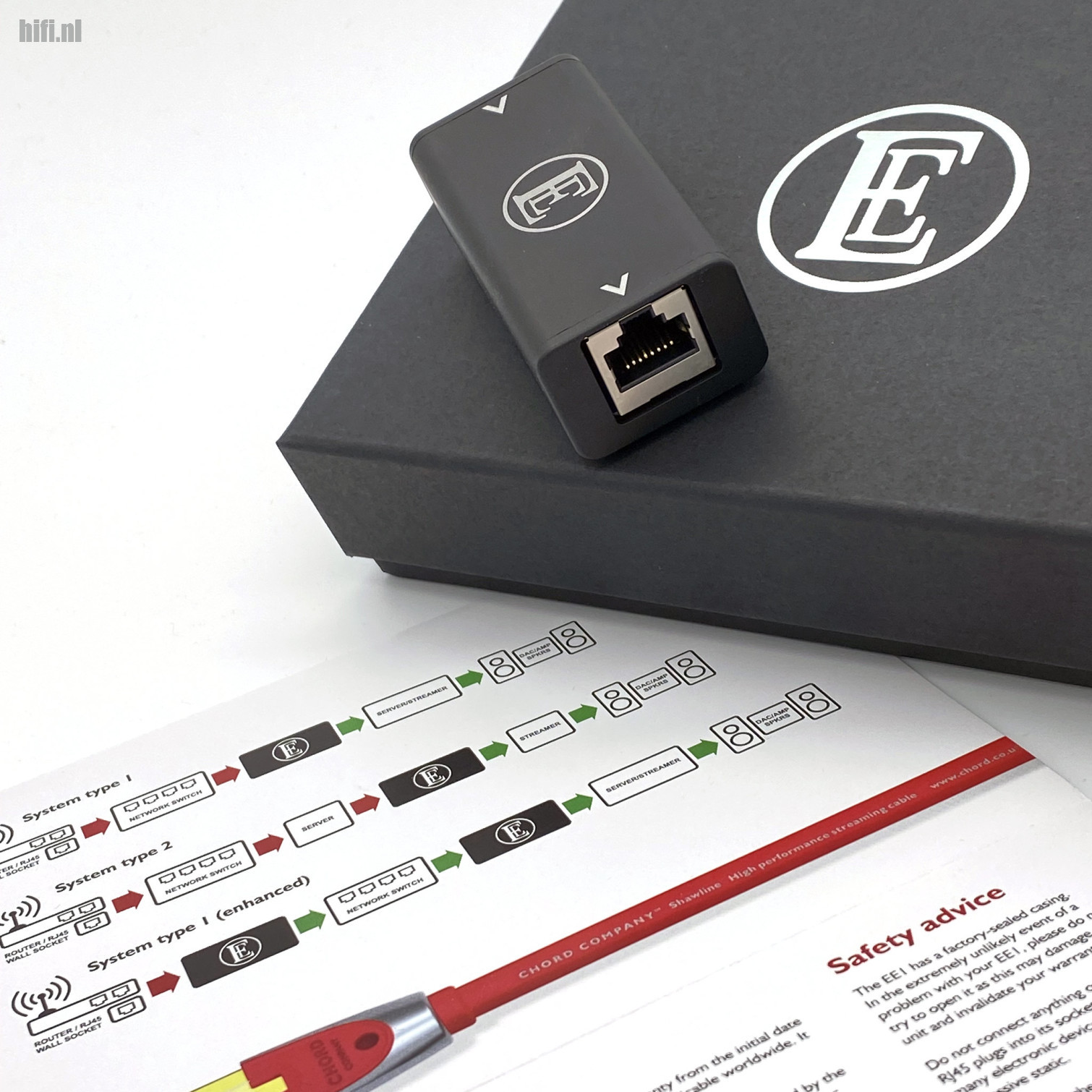 Review English Electric EE1 network noise isolator